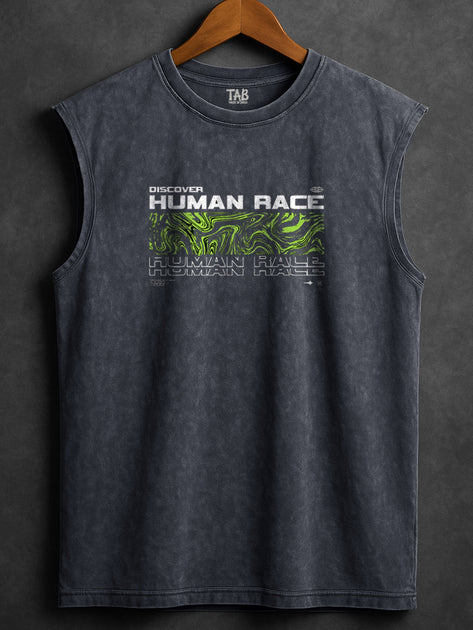 PRINTED * ACID WASH SLEEVELESS VEST – The Apparel Box